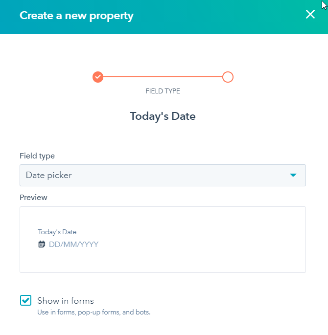 Solved: HubSpot Community - How to create a 'Today's date' date property. - HubSpot Community