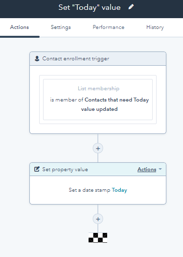 Solved: HubSpot Community - How to create a 'Today's date' date property. - HubSpot Community