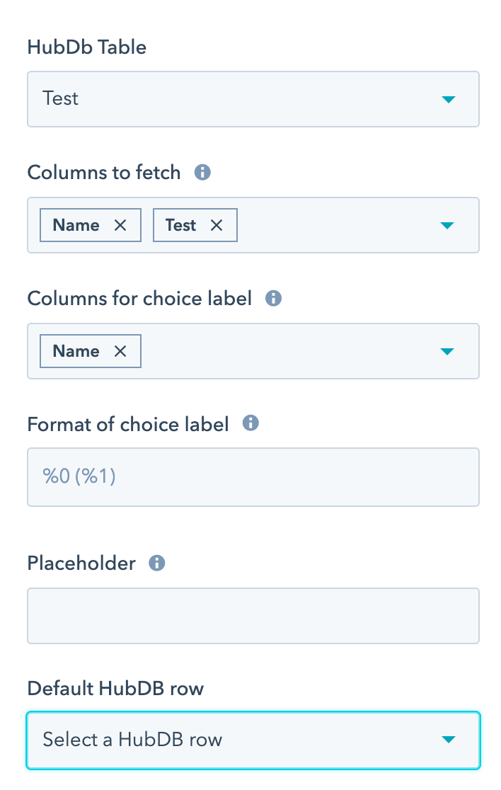 Solved: HubSpot Community - Hubdb row field in design manager - HubSpot Community
