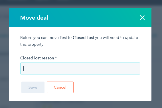 Solved: HubSpot Community - Closed Lost Deal Validation Rules - HubSpot ...