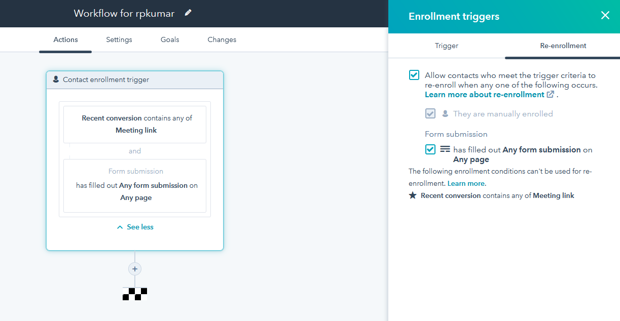 Solved: HubSpot Community - [workflow trigger] How to differentiate Meetings? - HubSpot Community