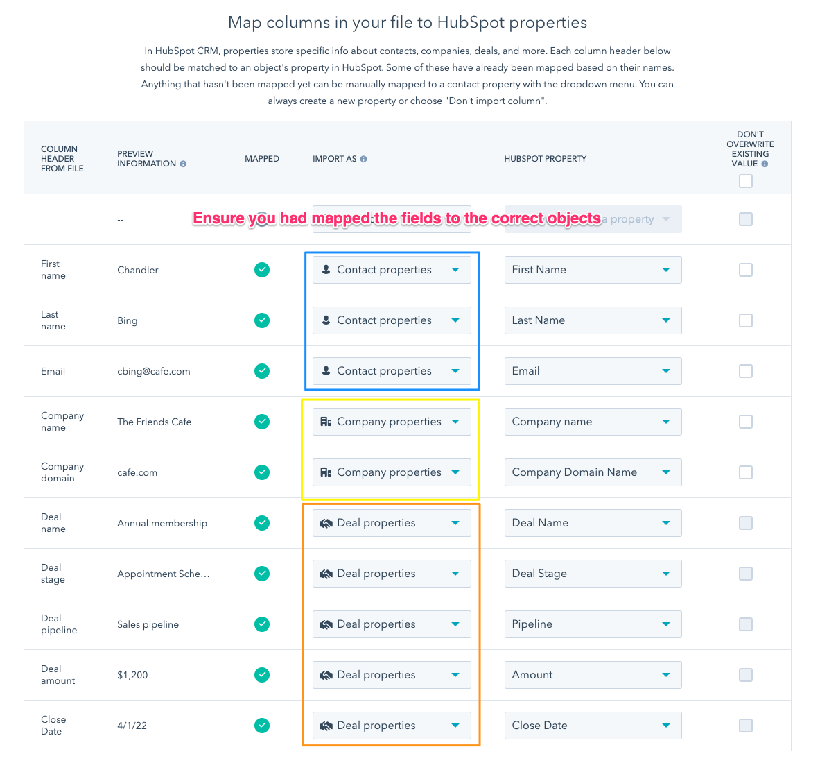 HubSpot Community - 5 Handy Tips when Importing Contacts & Companies ...
