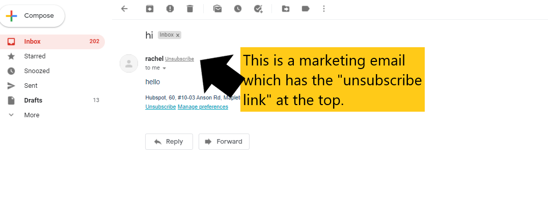 HubSpot Community - Unsubscribe link (list-unsubscribe header) for ...