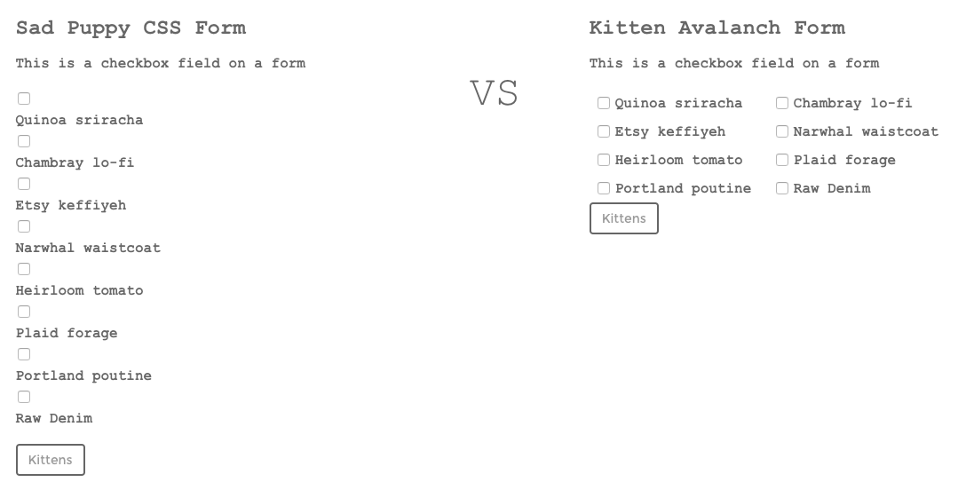 Hubspot Community Making Checkbox And Radio Select Form Fields Two Columns Hubspot Community