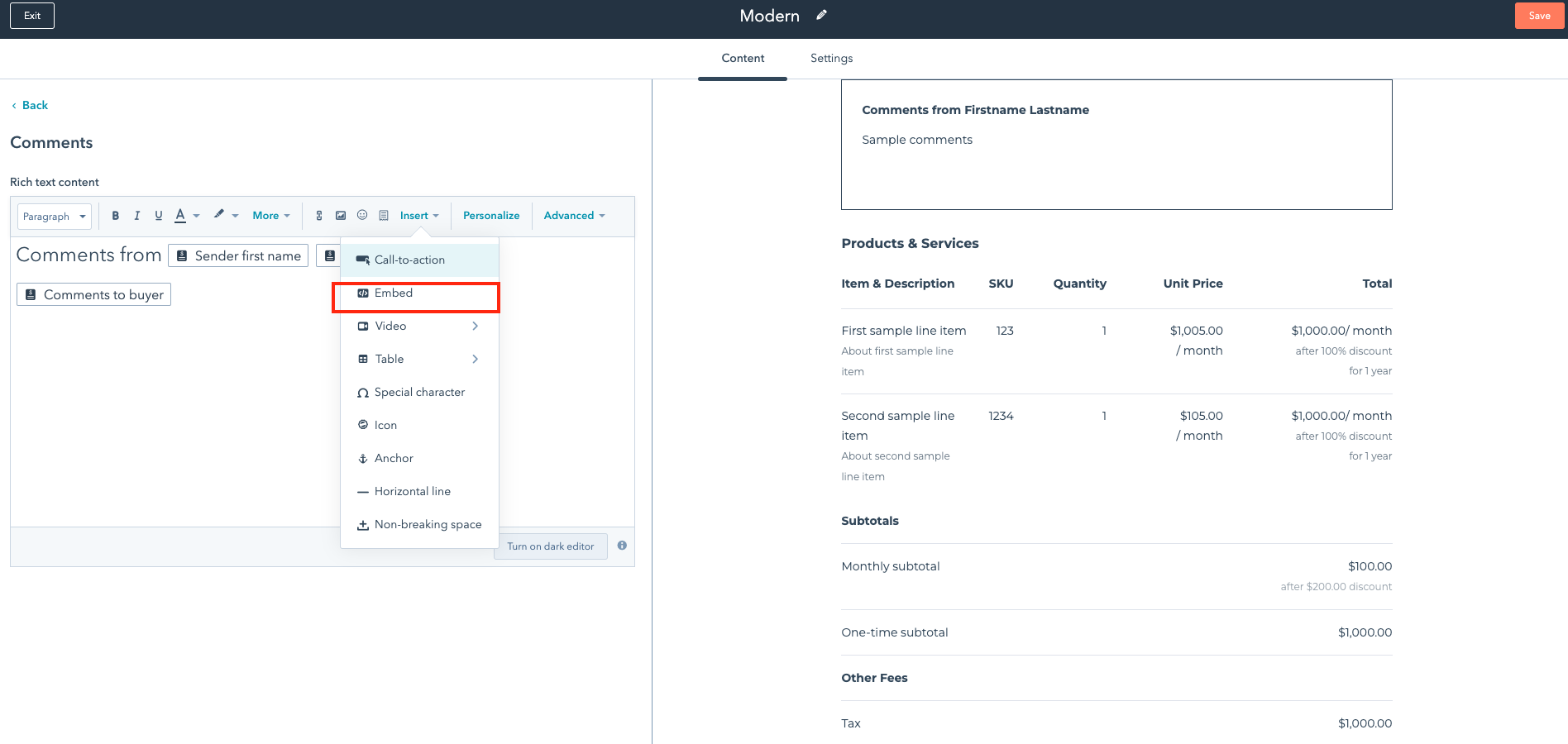 Solved: HubSpot Community - Quote custom field in template - HubSpot Community