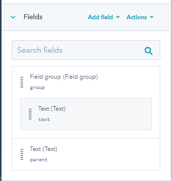 Solved: HubSpot Community - Passing section context data to nested group in custom module ...