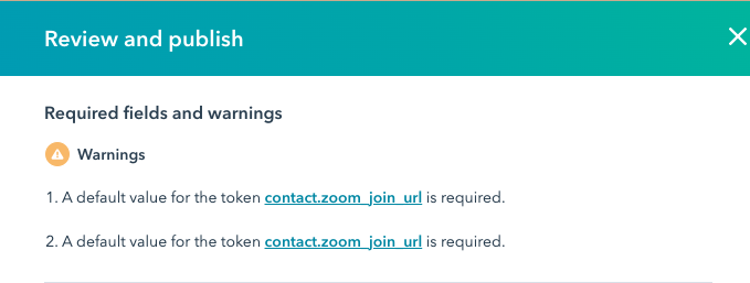 Solved: HubSpot Community - Zoom webinar confirmation email with ...
