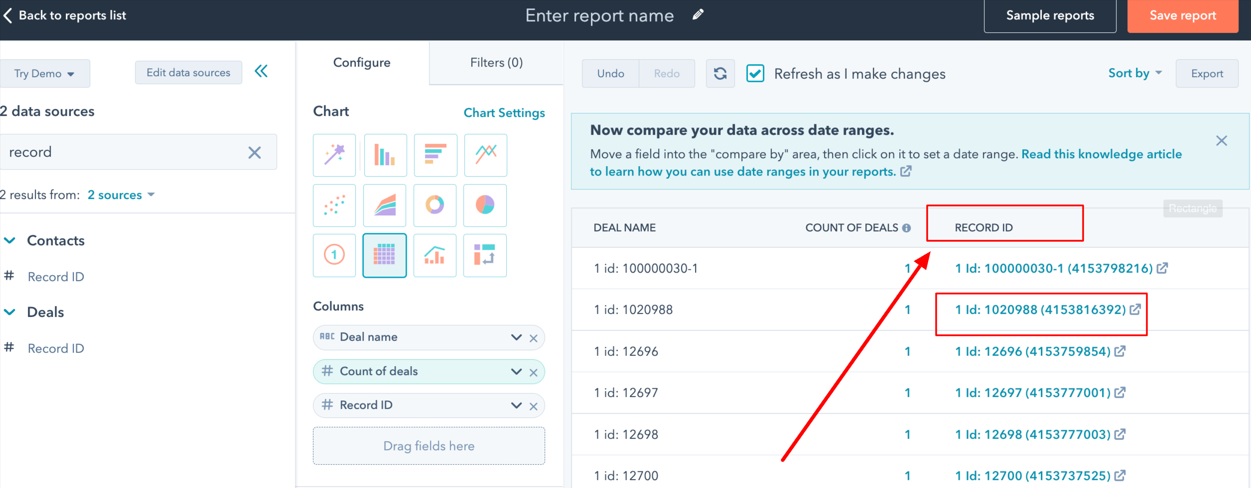 Solved: HubSpot Community - Drill Down for Custom Reports - Multiple Sources - HubSpot Community