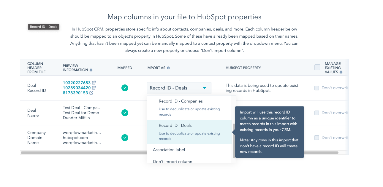 Solved: HubSpot Community - Importing Multiple Companies associated with a Deal - HubSpot Community