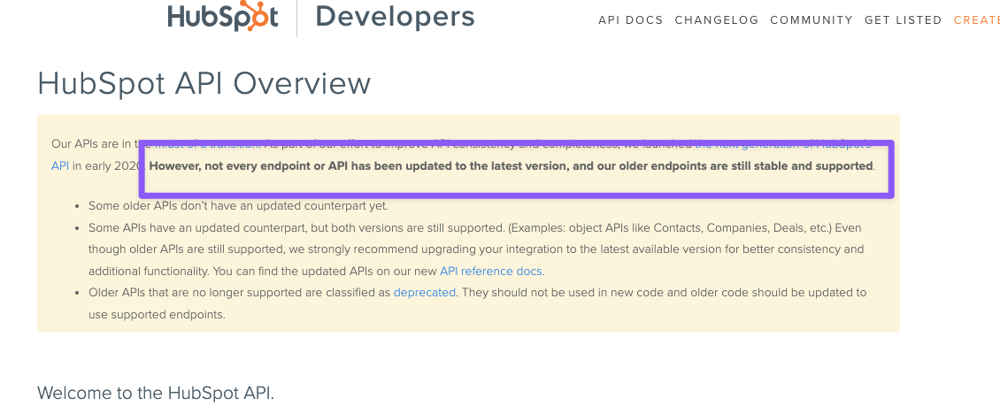 Solved: HubSpot Community - About HUBSPOT v2 apis - HubSpot Community