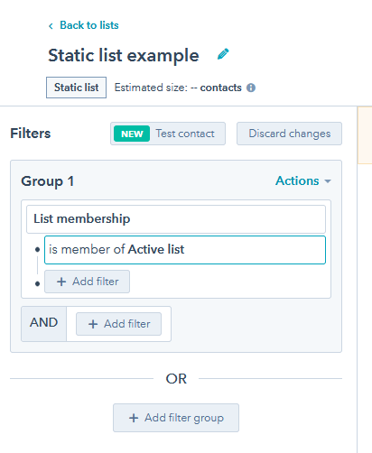 Solved: HubSpot Community - How to create a workflow for an active contact list - HubSpot Community