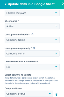 HubSpot Community - Error on Google Sheets Workflow - HubSpot Community