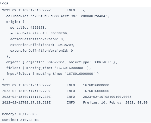 Solved Hubspot Community Convert A Unixtimestamp Into A Human Readable Date Time Hubspot
