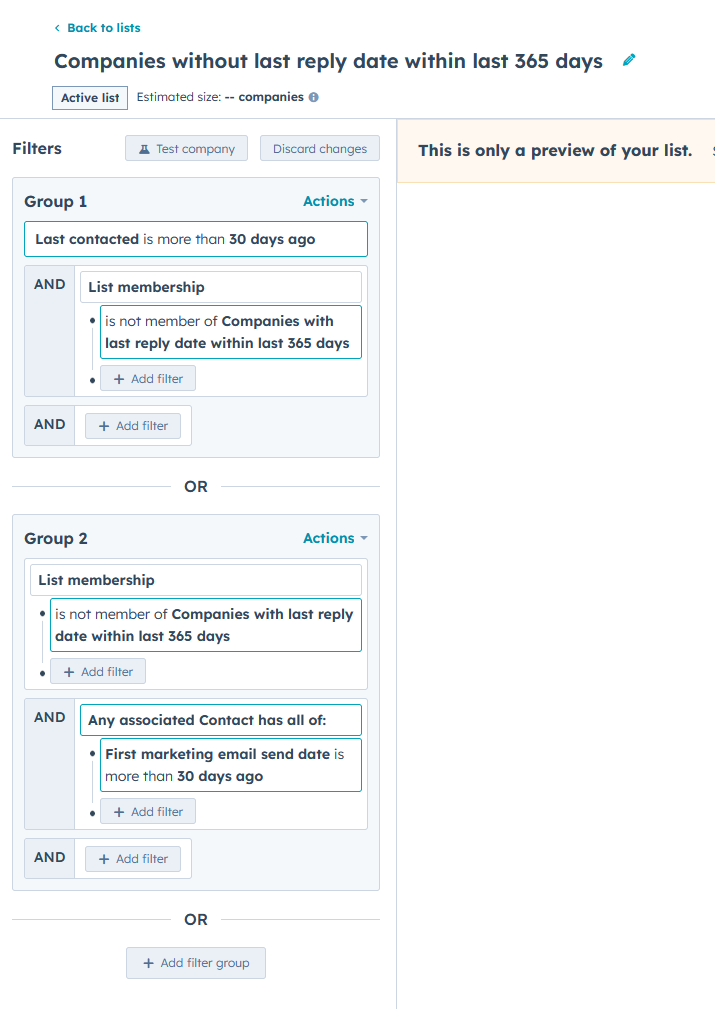 Solved: HubSpot Community - Unengaged Contact List - HubSpot Community