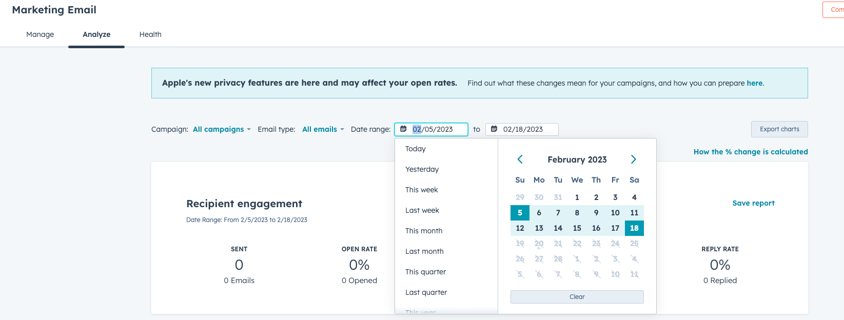 HubSpot Community - Date range mismatch on dashboard and emailed dashboard - HubSpot Community