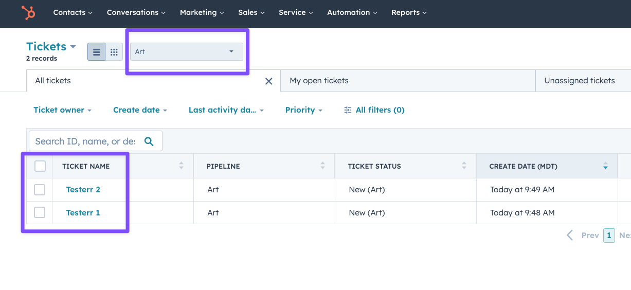 Solved: HubSpot Community - Getting a list of tickets from certain pipeline - HubSpot Community