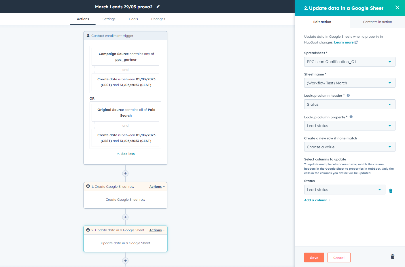 Solved: HubSpot Community - Update lead status on google sheet when change is made on hubspot ...