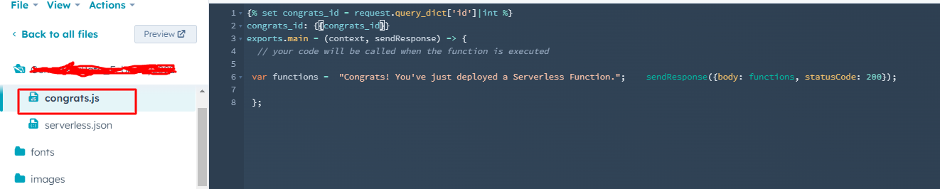 HubSpot Community - Serverless function - HubSpot Community