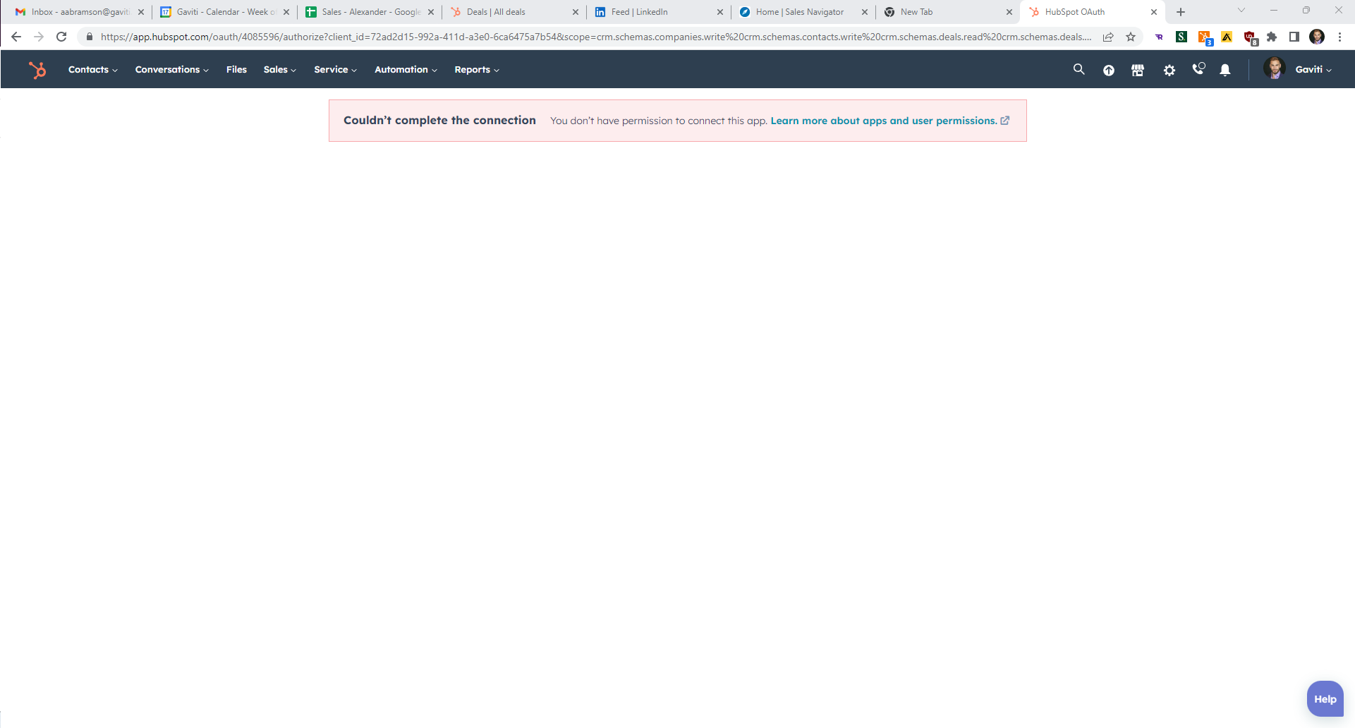 HubSpot Community - Issues connecting Apollo to HubSpot - HubSpot Community