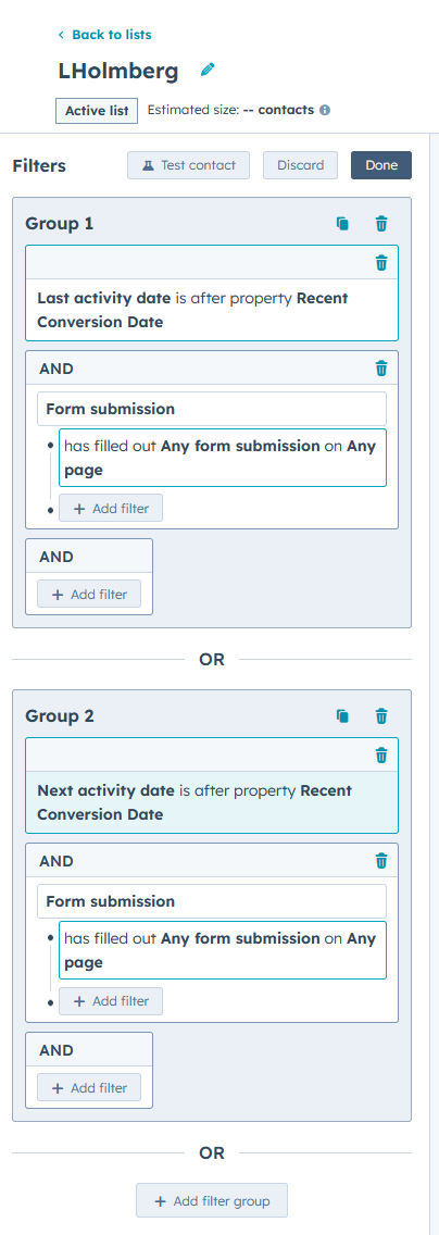Solved: HubSpot Community - Remove from static list based on registered sales activity - HubSpot ...