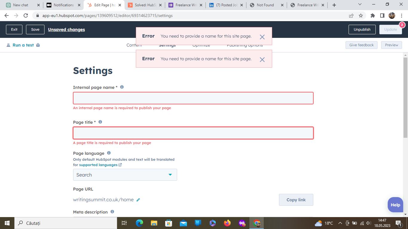 Solved: HubSpot Community - Website not visible - HubSpot Community