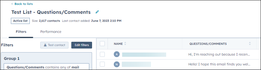 Hubspot Community Automatically Add Columns Of Filter Properties