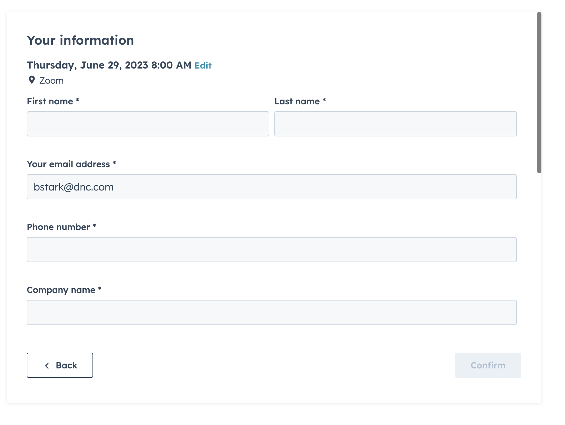 Solved: HubSpot Community - Embedded Meeting Iframe Height - HubSpot Community