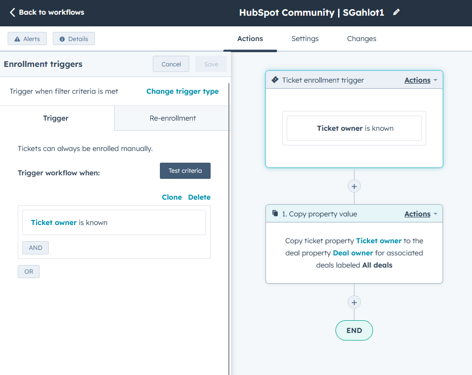 Solved: HubSpot Community - Update Ticket Owner on Deal Owner Change - HubSpot Community
